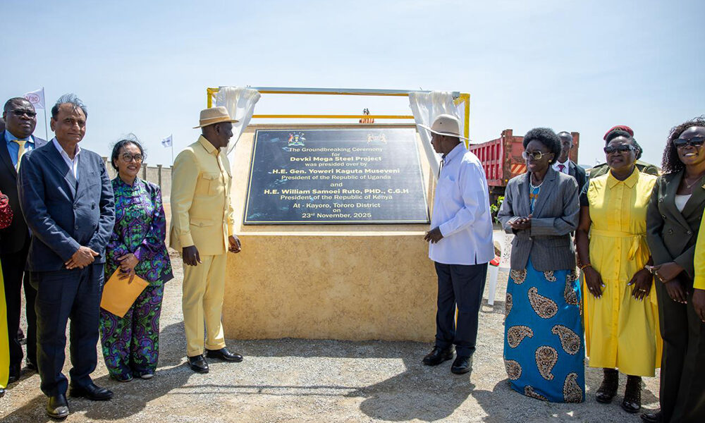 President Museveni and President Ruto Launch $500M Devki Steel Project ...